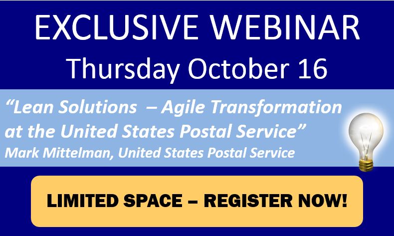 Lean Solutions – Agile Transformation at the United States Postal ...